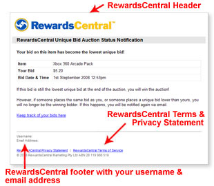 How to identify a genuine RewardsCentral email - Safety & Security ...